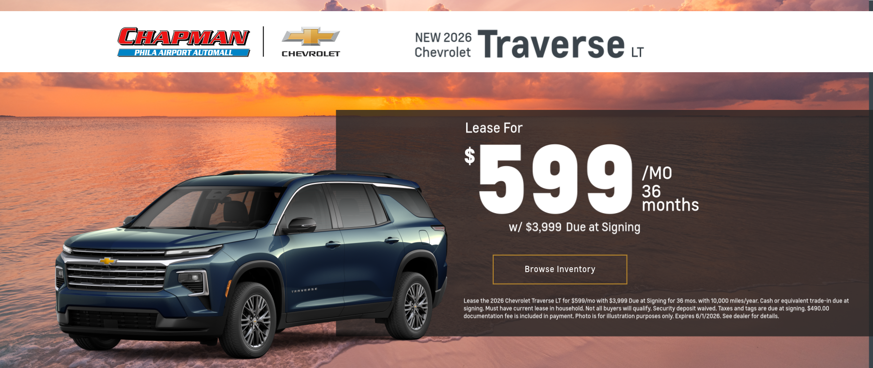 New Chevrolet and Used Car Dealer in Philadelphia | Chapman Chevrolet